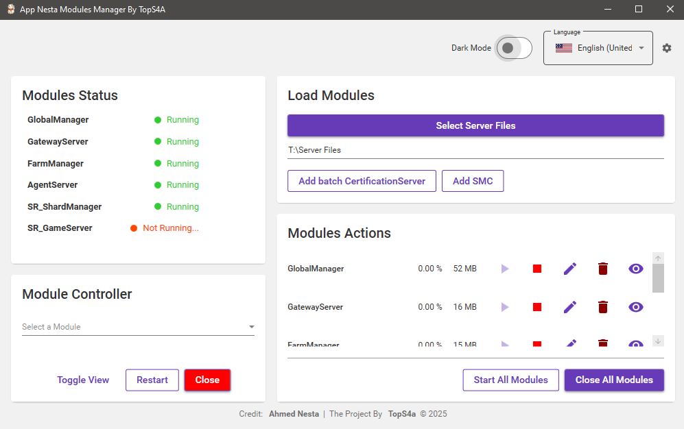 vSRO Paylaşım - [Release] External Modules Manager – Clean App by Tops4a – Version1 🔥 | vSRO ...