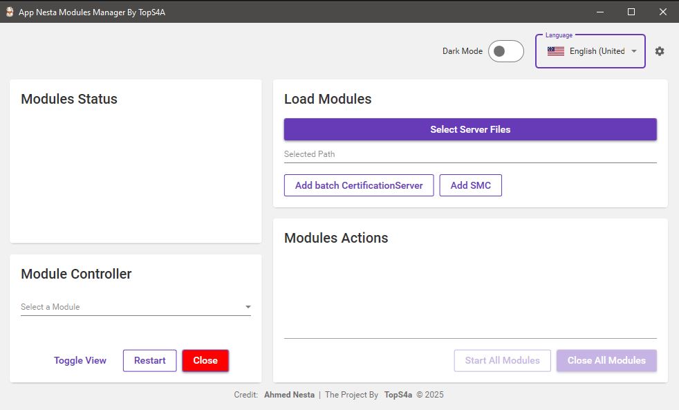 [Release] External Modules Manager – Clean App by Tops4a – Version1 🔥 | RaGEZONE - MMO ...
