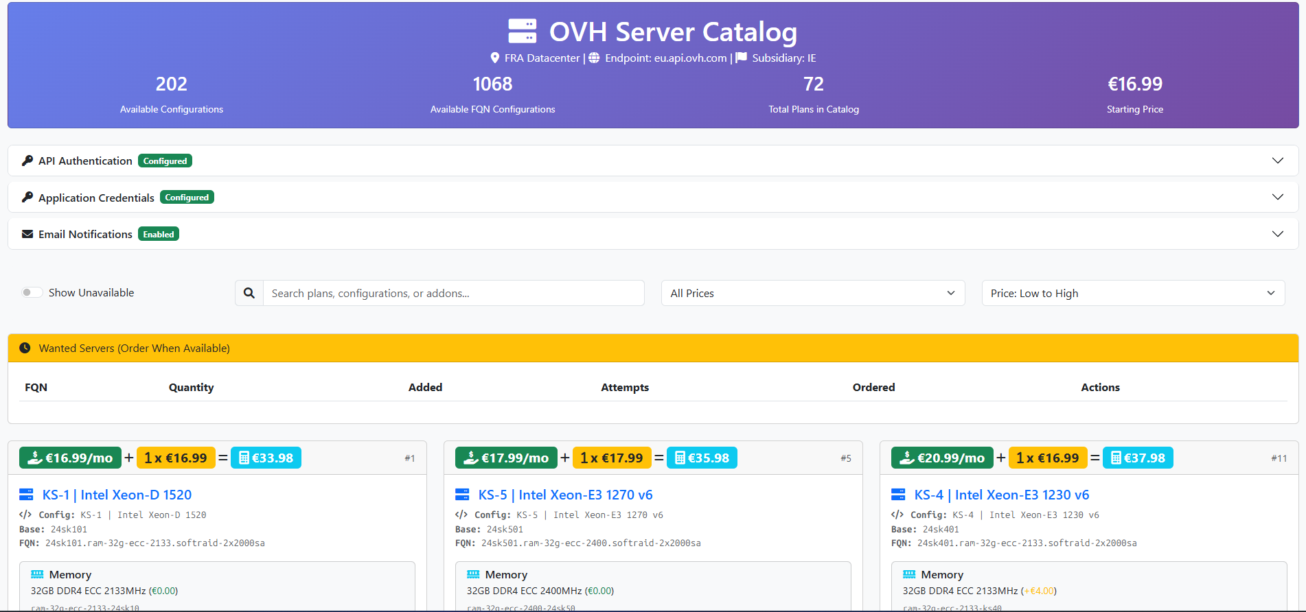 Kimsufi/Soyoustart/OVH Rise New Price - Page 418 — LowEndTalk